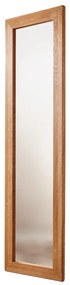 Zrcadlo velké, dub, barva přírodní dub, kolekce Gialo, rozměr 175 x 50 cm