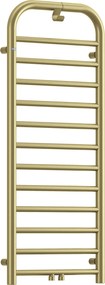 Deante Silia, koupelnový radiátor 500x1210 mm, 458W, zlatá matná, DEA-AGI_RG41