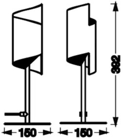 Ledvance - LED Stmívatelná stolní lampa SMART+ DECOR TWIST LED/12W/230V Wi-Fi