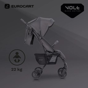 Sportovní kočárek Euro-Cart Volt Black Edition Iron