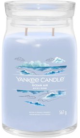 Yankee Candle – Signature svíčka Ocean Air (Oceánský vzduch) Velikost: střední 368 g