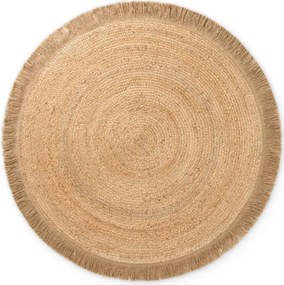 Koberec Hanse Home NURU přírodní / zlatý kruh