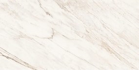 Mexen Angelo White gres glazovaný rekt. G1, dlaždice podlahová-nástěnná 120 x 60 cm, lesk - TL156-120-060-00