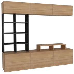 Designová TV sestava Jacinda teak