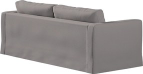Potah na pohovku IKEA  Karlstad 3-místná, nerozkládací, dlouhý barva béžová látka pletený vzor