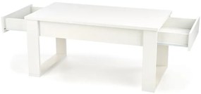 HALMAR Konferenční stolek se zásuvkami Nea 110x60x52cm - bílý