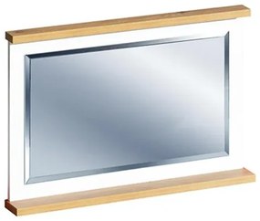 SVEN | zrcadlo SV14 | 85x58,4 cm | borovice andersen/dub nash