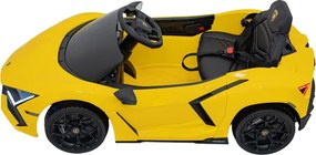 Elektrické autíčko Lamborghini Revuelto žluté
