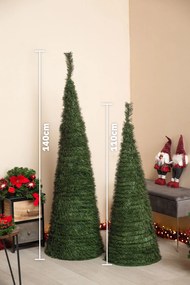 Foxigy Vánoční stromek kužel 110cm green