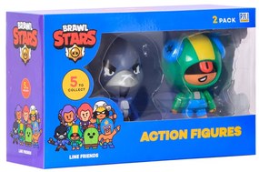 Akční figurky brawl stars 2pack (náhodné) 11,5cm