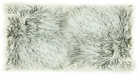 Kusový koberec s vysokým vlasem OMBRE 60 x 120 cm - šedý
