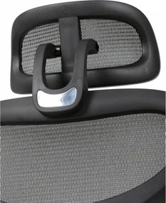 Kancelářská židle ergonomická černá KA-K2080 BK
