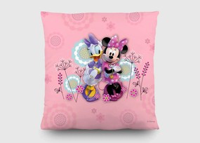 Dekorativní polštářek Minnie a Daisy, Disney | 40 x 40 cm | DCND 3133