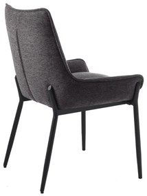 Designová židle Achaicus tmavě šedá