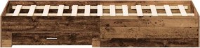 Rám postele Staré dřevo 180 x 200 cm Kompozitní dřevo 3333960