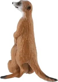 ZOOTED Figurka Surikata s mládětem světle hnědá / Plast / 8 cm / od 3