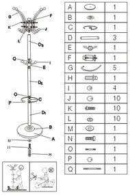 Kondela Věšák, černá, ALAN NEW
