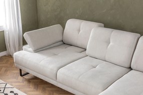 Hanah Home Čtyřmístná pohovka MUSTANG béžová pravá 560ARE1212
