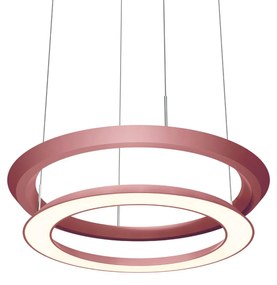 OLIGO Yano LED závěsné světlo up/down, CCT, růžová