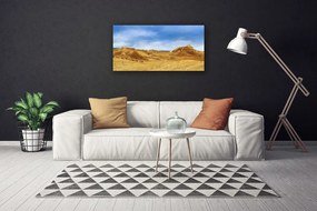 Obraz na plátně Poušť Vrcholky Krajina 125x50 cm