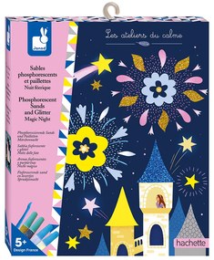 Dětský ateliér maxi - čarovná noc a třpytky svítící ve tmě