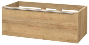 Mereo Mereo, Mailo, koupelnová skříňka 101 cm, chrom madlo, CN527S