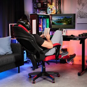 Herní židle Sporte červená