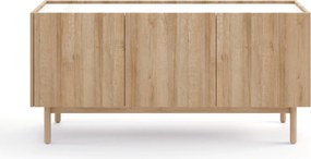 PSK Komoda BORA, Riviera/Marmur Bianco 144 cm
