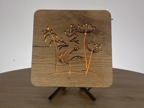Li-Go "Lipnice" lampa 19x19cm provedení povrchu: dub světlý