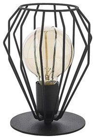 TK LIGHTING Stolní lampa - BRYLANT 3032, Ø 17 cm, 230V/15W/1xE27, černá