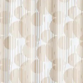 Spirella RAIO béžová / Sprchový závěs / kruhy / 180 x 200 cm / polyest