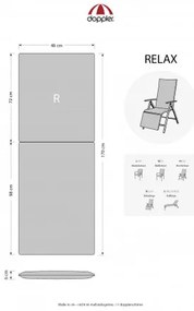 Doppler LIVING 6911 relax - polstr na relaxační křeslo