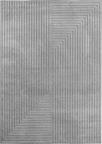 Ayyildiz, Kusový koberec Nova 1202 silver - na ven i na doma, 240x340, šedá, chodba / předsíň