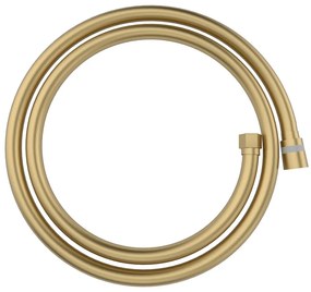 Sapho, SOFTLEX plastová sprchová hadice, hladká, 150cm, zlatá matná, 1208-19