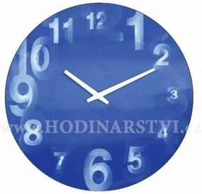 Hodiny NEXTIME 3077bl 3D 39cm