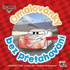 JIRI MODELS Omalovánky bez přetahování Auta (Cars) 2