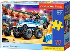 Castorland 070077 Puzzle Monster Truck Show / 70 dílků / od 5 let