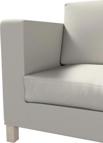 Potah na pohovku IKEA  Karlanda 3-místná nerozkládací, krátký barva šedá látka pletený vzor