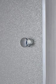 ARTTEC Jednokřídlé sprchové dveře do niky MOON 95 - 100 cm grape sklo PAN04594