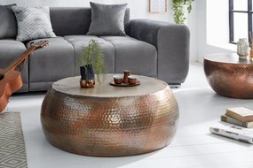 Invicta Konferenční stolek ORIENT 80cm měděná patina 39536