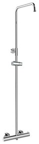 Mereo Termostatická nástěnná sprchová baterie se sprchovou soupravou bez přísluš. (talíř, sprcha, hadice) - CB60104TS1