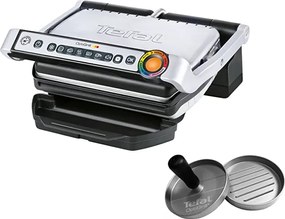 Kontaktní gril Tefal Optigrill GC702D16 + lis na hamburger