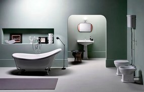 GSI GSI, CLASSIC WC sedátko, Soft Close, černá/chrom, MSC87CN20