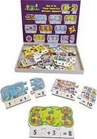 Just Jigsaws 790 Sčítání - dřevěné puzzle 30 dílů / od 3 let