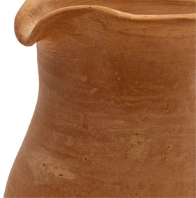 OnaDnes -20% Terakotová váza Kave Home Mercia 18 cm