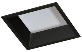 LED svítidlo Aida S9W do sádrokartonu černá