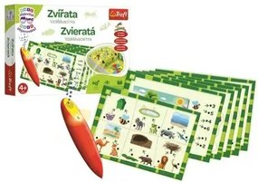 Trefl - Malý objevitel - Zvířata světa + magické pero / 10-25 minut /