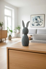 ZAJÍC PAFFUTO - Designová dekorace (nejen) pro jaro, kamená šeď
