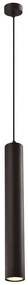 Černý závěsný lustr Tubo 40cm pro žárovku GU10 98-68125 - Candellux