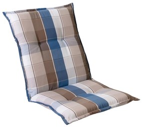 Prato, čalouněná podložka, podložka na židli, podložka na nižší polohovací křeslo, na zahradní židli, polyester, 50 x 100 x 8 cm